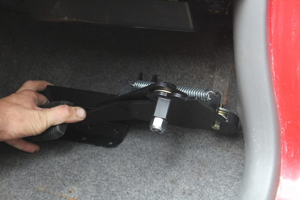 Installing the BEST BRAKE on the passenger / instructors side of the ...